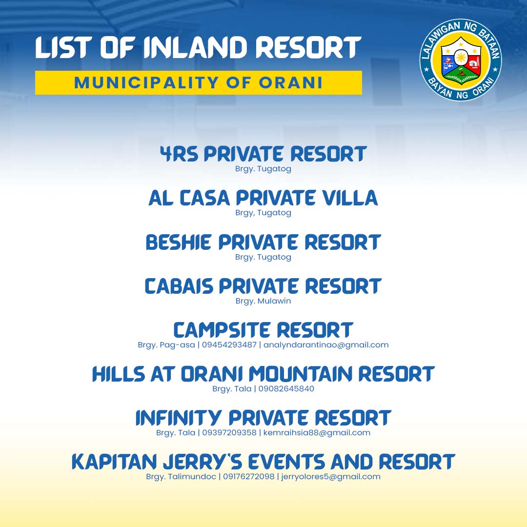 Inland Resorts – Behold Bataan