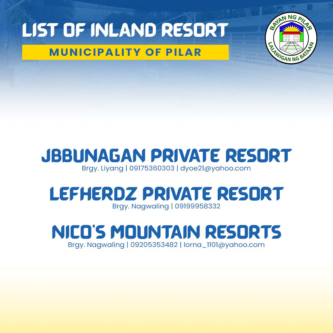 Inland Resorts – Behold Bataan