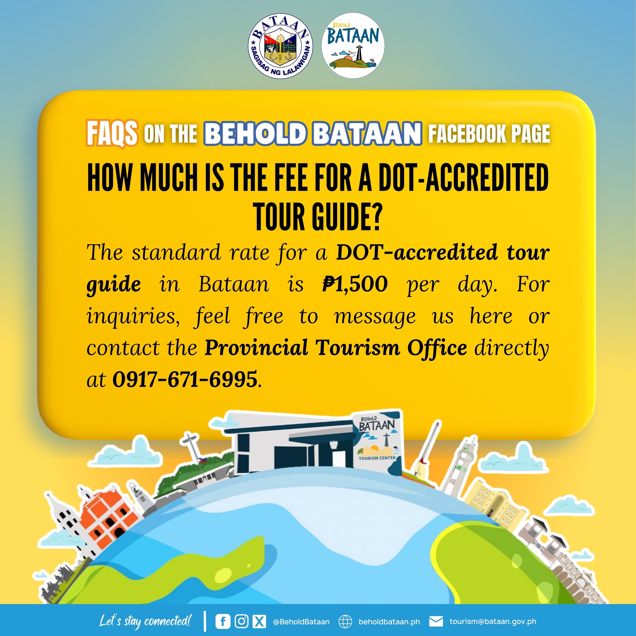 Frequently Asked Questions here on the Behold Bataan Facebook Page ...