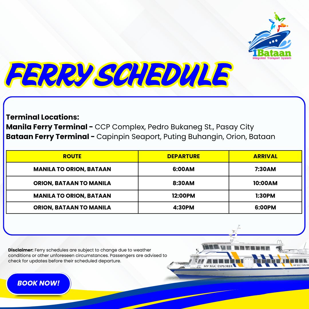 Muling nagbabalik ang biyahe ng ferry trips mula Manila papuntang ...