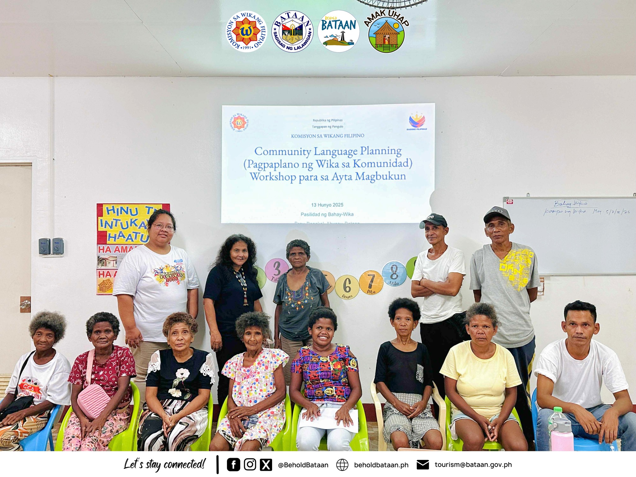 Community Language Planning Workshop para sa Ayta Magbukun – Behold Bataan